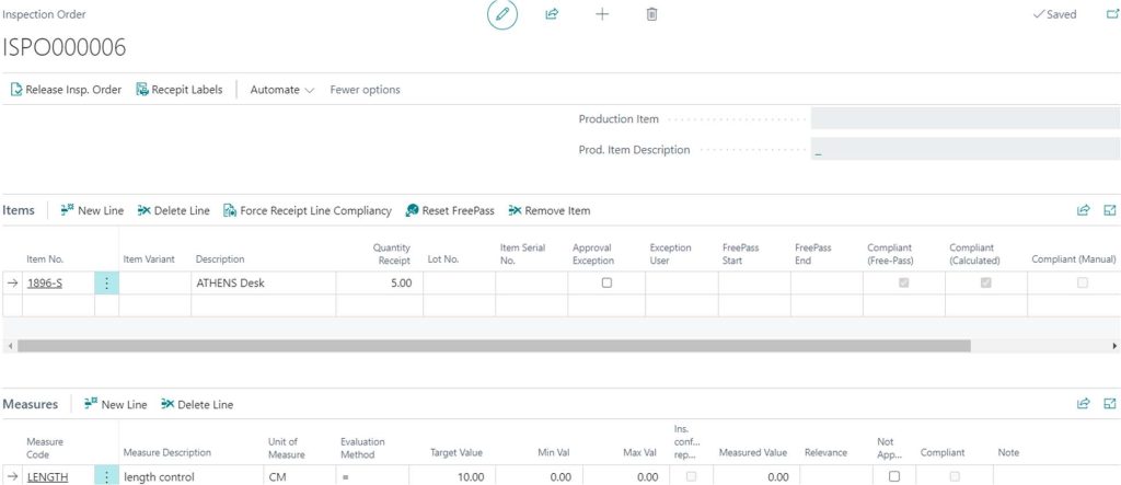 Quality Control App - guidance - EurisDynamics